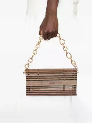 Cult Gaia Sylva Chain-link Shoulder Bag