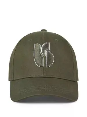 Ba&sh Embroidered Baseball Cap - Green
