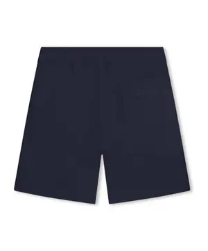 Kenzo Logo-embroidered Cotton Bermuda Shorts