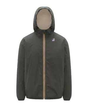 K-WAY Logo Casual Jacket - Black