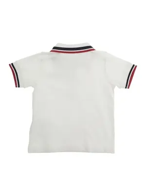 Moncler Collared Short-sleeved Polo Shirt