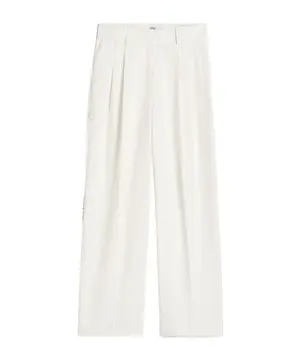 TOTEME Belt-loop Casual Pants - White