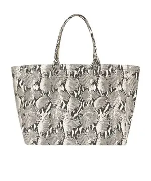 ANINE BING Python-print Tote Bag