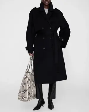 ANINE BING Python-print Tote Bag