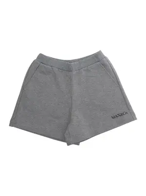 MAXCO. Wide Leg Shorts - Gray