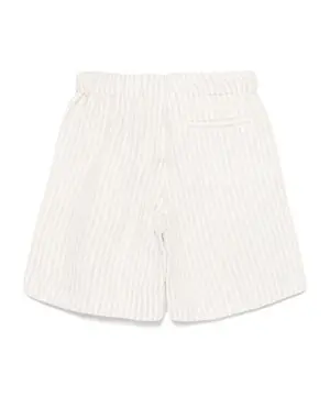 IL GUFO Striped Casual Shorts