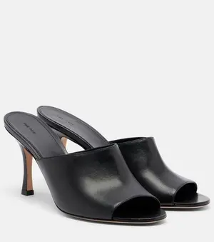 THE ROW Ella Leather High-heeled Sandals