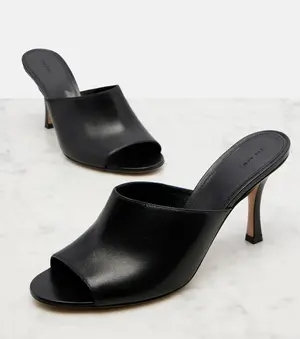 THE ROW Ella Leather High-heeled Sandals