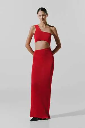 BAOBAB Malaya Maxi Dress - Punch