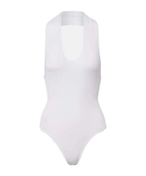 Khaite Halterneck Bodysuit - White