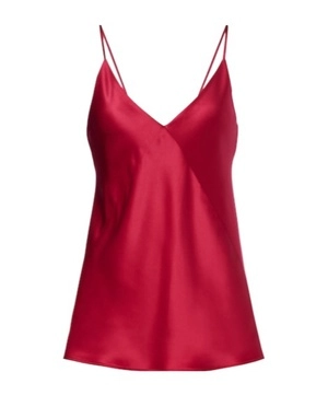 Max Mara Silk Satin Camisole - Red