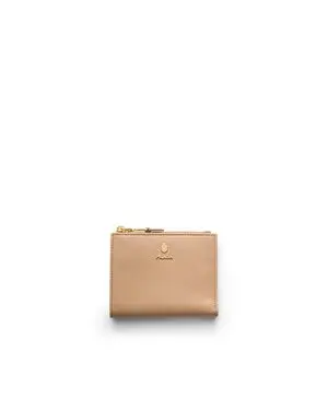 Prada Small Leather Wallet - Neutral