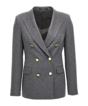 Tagliatore Double-breasted Tailored Blazer - Black