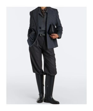 Brunello Cucinelli Monili Leather Knee-high Boots