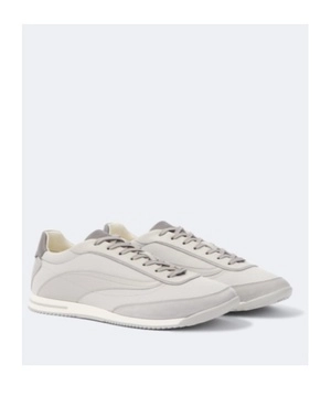 Brunello Cucinelli Leather-trimmed Sneakers