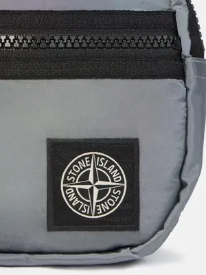 Stone Island Belt Bag With Zip Pocket And Compass Patch
