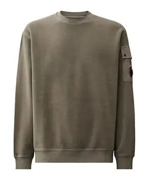 C.P. COMPANY Lens-detail Sweater - Green