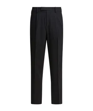 Vince Louie Pleated Relaxed Pants - Black