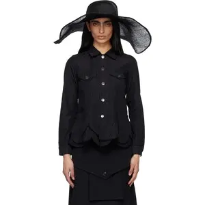 Junya Watanabe Sinamay Cloth Natural Straw Sun Hat