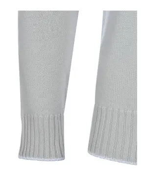 Eleventy Single-breasted Sweater With Ribbed Hem And Cuffs