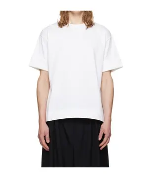 Simone Rocha Crew Neck Rolled-up T-shirt
