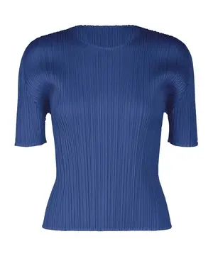 Issey Miyake Short-sleeved T-shirt - Blue