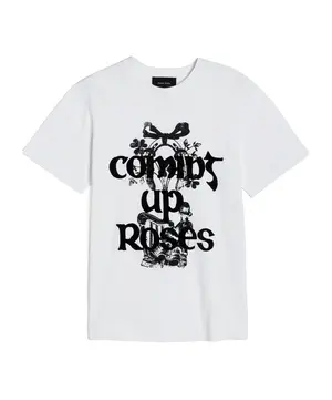 Simone Rocha Printed T-shirt - White/black