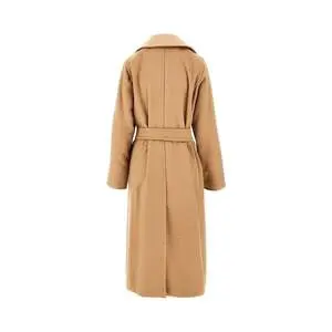 Max Mara Camelhair 'manuela' Coat - Beige