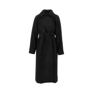Max Mara Manuela' Camelhair Coat - Black