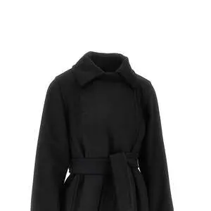 Max Mara Manuela' Camelhair Coat - Black