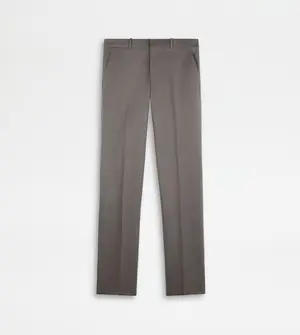 TOD'S Chino Pants In Cotton - Grey