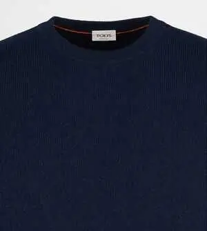 TOD'S Round-neck Pullover In Cashmere