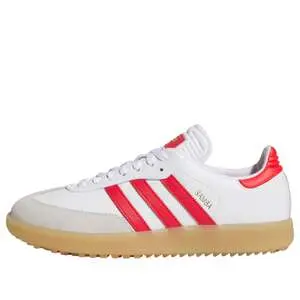 Adidas Adidas Samba Spikeless Golf Sneakers Cloud White/pure Ruby/gum