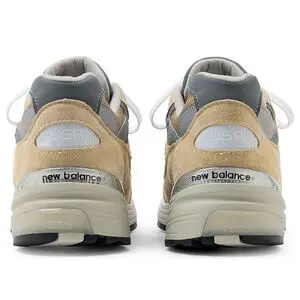 NEW BALANCE Made In Usa 992 Sneakers - Beige/white