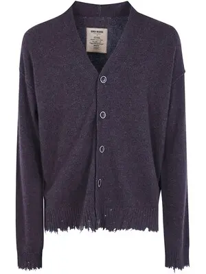 UMA WANG Sweater Cardigan "over - Gray