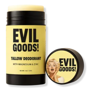 EVIL GOODS Tallow Deodorant Natural Aluminum Free Sandalwood - One-color