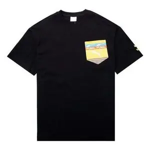 PUMA Boxy Pocket Logo Tee - Black