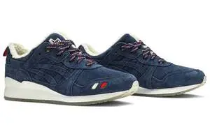 Asics X Kith X Moncler Gel-lyte 3 Sneakers - Navy/white