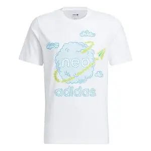 Adidas Neo Graphic T-shirts - White