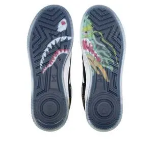A BATHING APE X Clot Camo Sta Sneakers