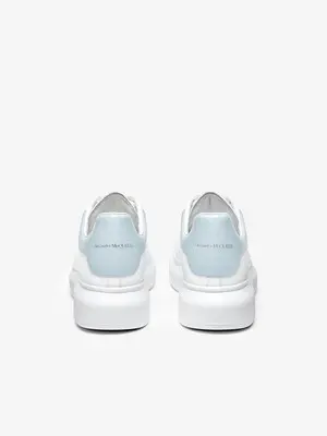 Alexander McQueen Oversized Sneaker - White/blue