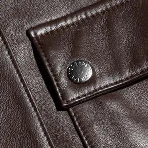 L'Agence Clotilde Cropped Leather Bomber Jacket