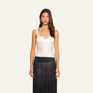 L'agence Zip Up Camis Tanks For Women
