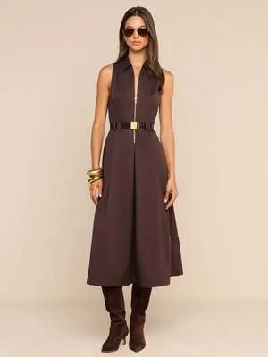 L'Agence Kolton Dress - Dark Java