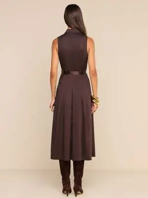 L'Agence Kolton Dress - Dark Java