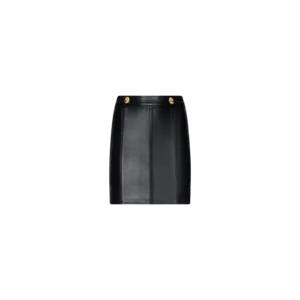 L'Agence Arlena Vegan Leather Mini Skirt