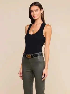 L'Agence Shania Racerback Tank Top