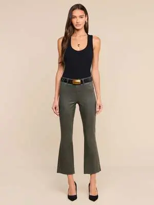 L'Agence Shania Racerback Tank Top - Black