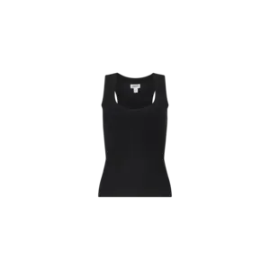L'AGENCE Shania Racerback Tank - Black