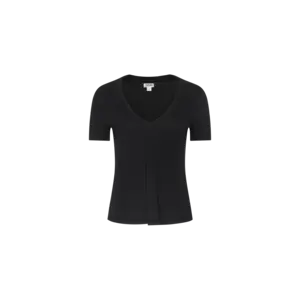 L'Agence Aileen Cotton Crewneck T-shirt